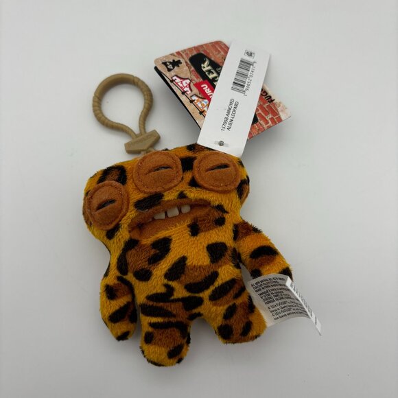Fuggler | Toys | Fuggler Key Rings 5 Monster Plush Keychain Leopard ...